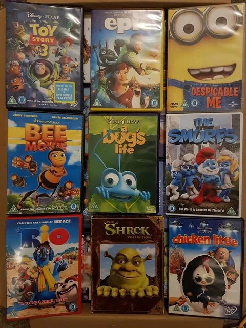 20 CHILDREN'S DVDS joblot - Kids DVD bundle wholesale (Choose age ...