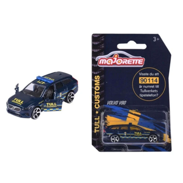 MAJORETTE MODÈLE DE voiture de collection Volvo V90 Tull Customs à ...