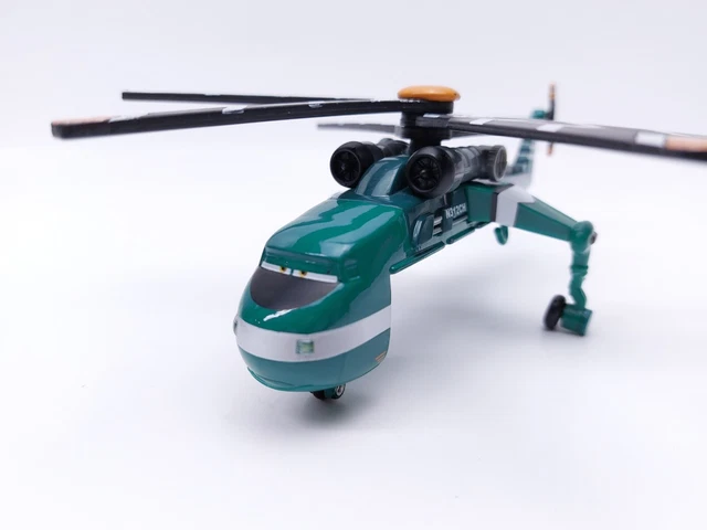 DISNEY PIXAR PLANES Fire & Rescue Windlifter Helicopter Diecast Piston ...