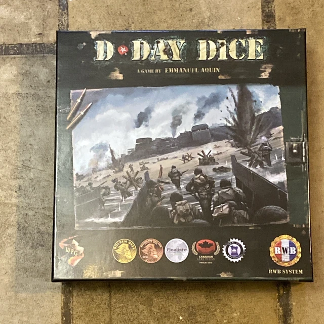 D-DAY DICE DO or Die WWII board game RWB £22.75 - PicClick UK
