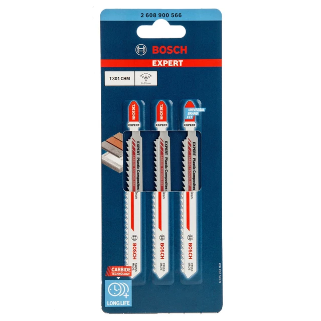 BOSCH EXPERT PROPRE Puzzle Lames pour Plastique 3 Paquet T301CHM EUR 50 ...