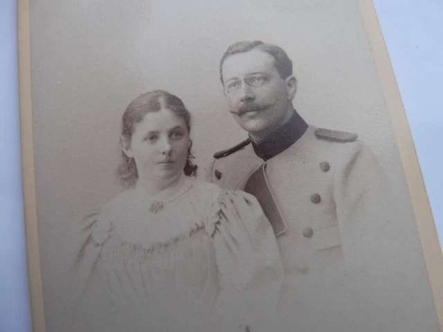 WW1 OR EARLIER German Military CDV. Soldier with Lady (60) £4.99 ...