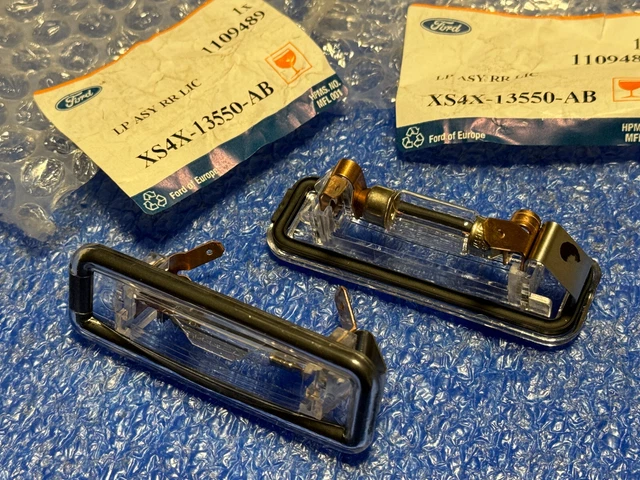 NEW GENUINE FORD Focus Mk1 Rear Number Plate Lamps RS ST170 Hatchback ...