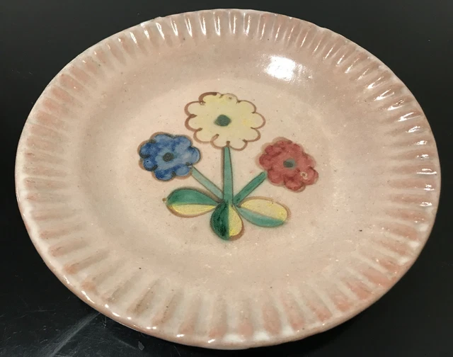 ITALIAN ART POTTERY ICS Vietri Majolica Fish Mark Wall Plate 9” $60.00 ...