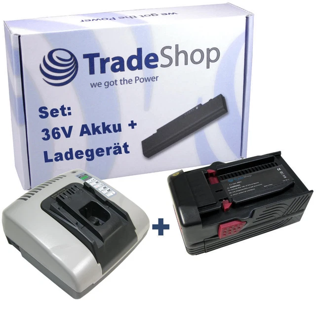 2IN1 SET AKKU 36V 3000mAh Li-Ion + LADEGERÄT Ladestation für Hilti TE6A TE7A B36 EUR 158,90 ...