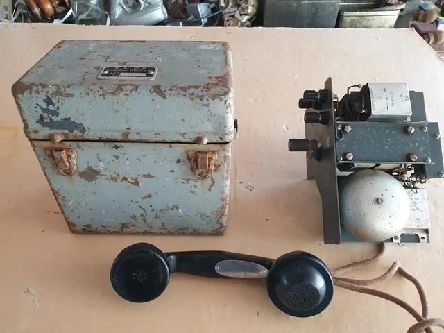 ANCIEN TELEPHONE DE Campagne Magnéto Sncf - Ww2 - 1942 Région Est EUR ...