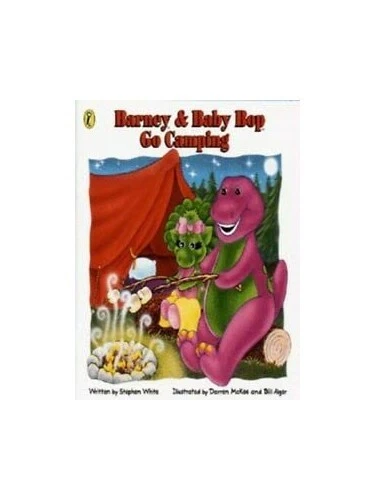 BARNEY AND BABY Bop Go Camping (Barn..., Stephen, White £13.99 ...