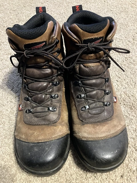 RED WING 436 Safety Toe Waterproof Leather Work Boots ASTM F 2892-11 EH ...