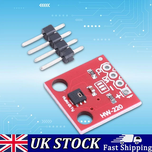 TEMPERATURE AND HUMIDITY Sensor Module HTU21D I2C Temperature Sensor Breakout £5.79 - PicClick UK