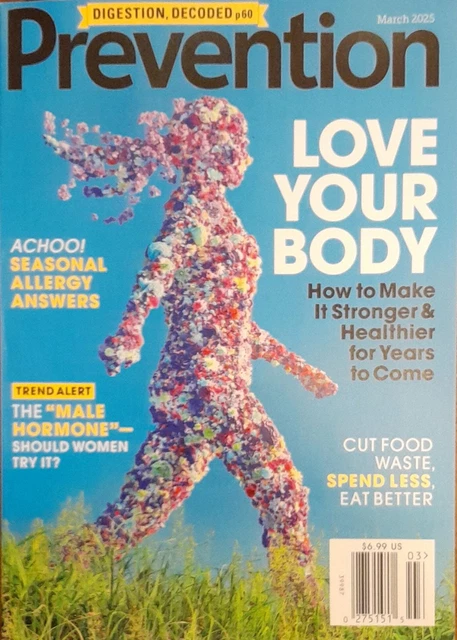 PREVENTION MAGAZINE MARCH 2025 £11.73 - PicClick UK