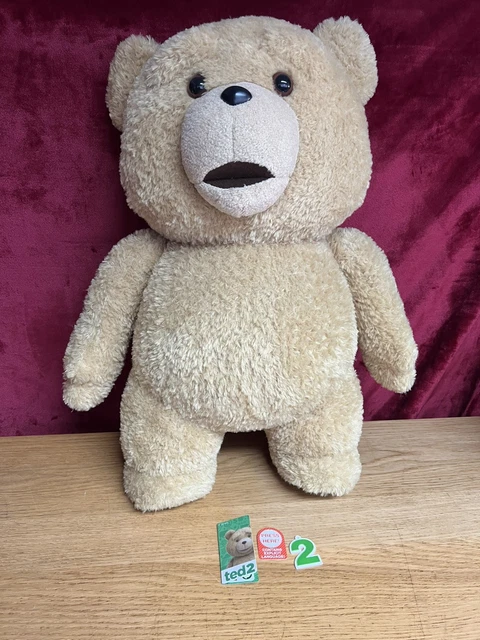 TED MOVIE 2 24 inch Talking Bear Actual Ted Sized Full Working Order G ...