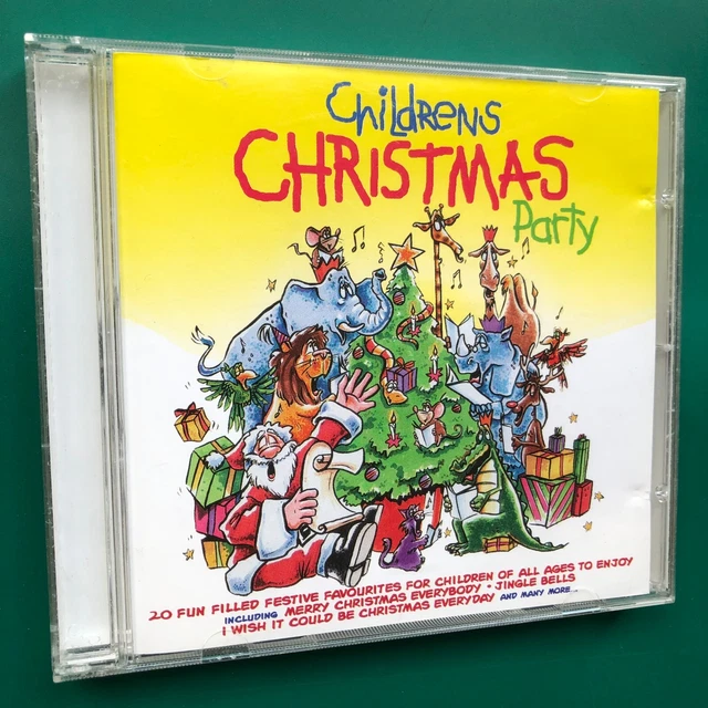 CHILDREN’S CHRISTMAS PARTY Holiday CD Winter Wonderland Jingle Bells ...