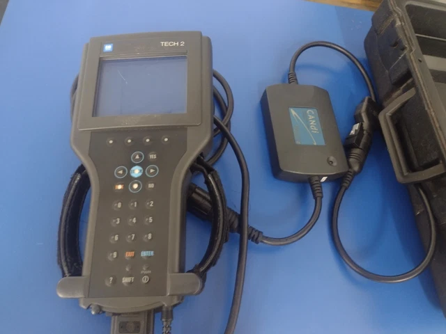 GENUINE GM TECH 2 Scanner with Candi Module, Cables, Card ...