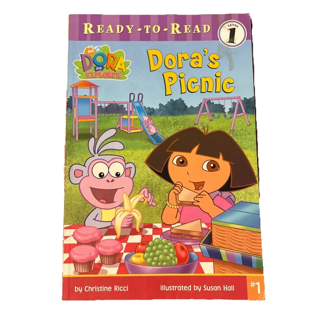 DORA THE EXPLORER: Dora’s Picnic by Christine Ricci Paperback Ready-To ...