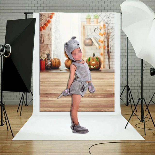 90 X150CM HALLOWEEN Decoration Kids Party Backdrop Fall Background $25. ...