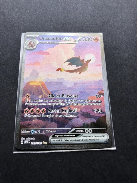 CARTE POKEMON DRACAUFEU Ex Alternative 199/165 151 FR ⭐ Neuve EUR 170 ... CARTE POKEMON DRACAUFEU Ex Alternative 199/165 151 FR ⭐ Neuve EUR 170 ...
