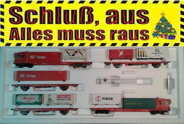 TRIX 22543 GÜTER-TRIEBWAGEN-ZUG Set 5-teilig Cargo Sprinter / H0 DC ...