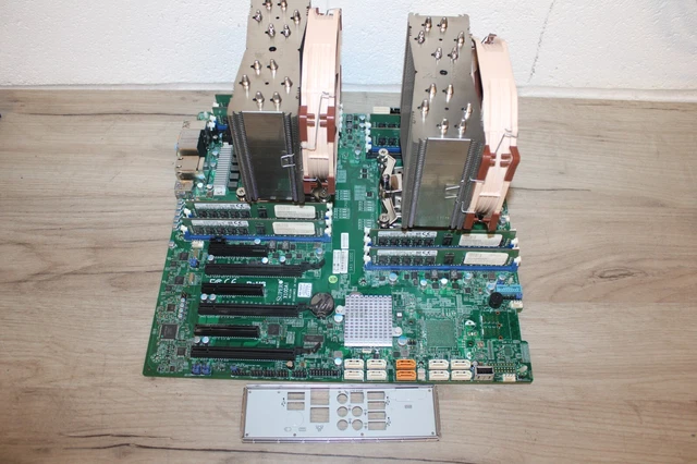 SUPERMICRO LGA 2011 Dual Xeon E5 2640 v3 64GB DDR4 Ram dual CPU £239.99 ...