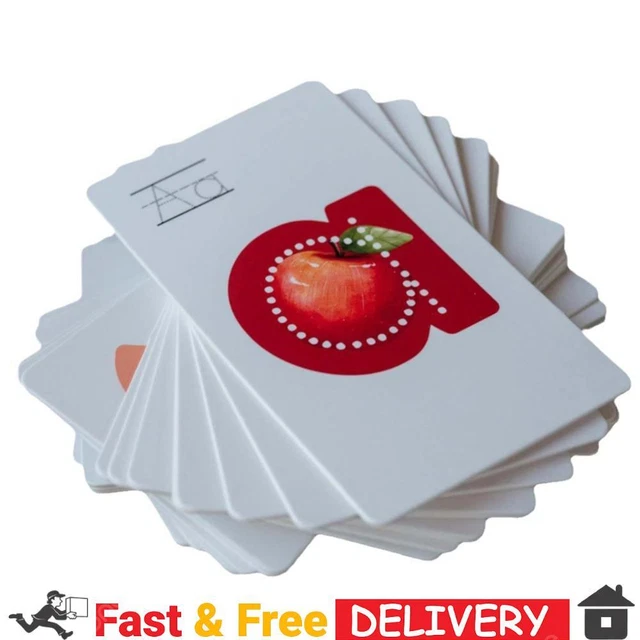 ALPHABET PICTURE MNEMONIC Cards ABC Flashcards ABC Letter Flash Cards ...