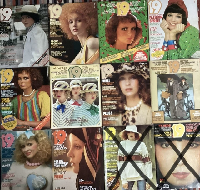 10 X 1970’S. Vintage 19’ Fashion Magazines .Good condition £108.86 ...