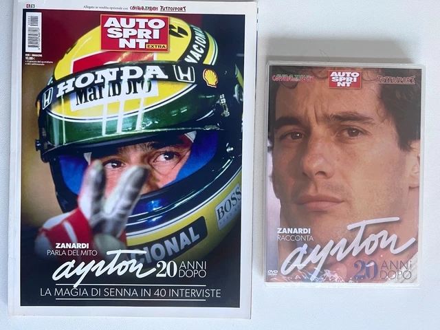 ZANARDI RACCONTA AYRTON SENNA 20 ANNI DOPO - dvd + Autosprint Extra EUR 35,00 - PicClick IT