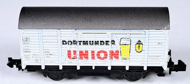 ROCO N 25045, Gedeckter Güterwagen, Dortmunder Union, NO BOX, # RB 284 EUR 12,90 - PicClick DE