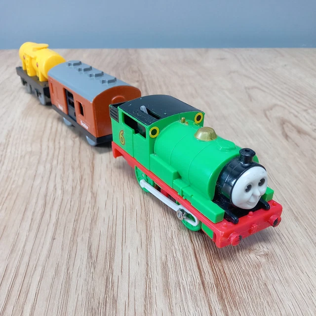 TOMY TRACK MASTER Percy Train Complete With Mail Truck, thomas the tank ...