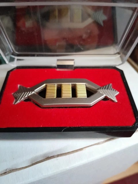 STAR TREK MOVIE Era Captain Rank Pin Mr Spock Anovos Movie prop cosplay ...