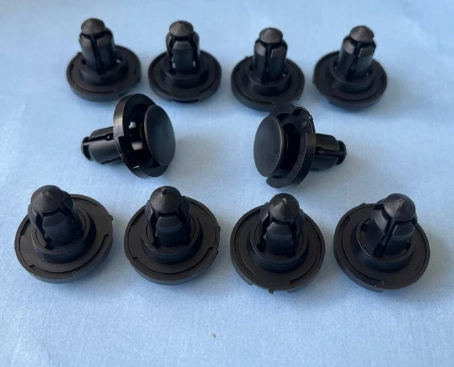 SKODA BUMPER INTERIOR Panel Fasteners Clips Plastic Body Plug Trim Clip ...