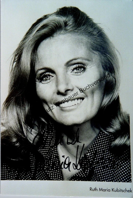ORIGINAL AUTOGRAMM RUTH Maria Kubitschek /// Autogramm Autograph ...