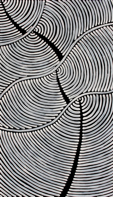 ABORIGINAL ART PAINTING by Adam Reid 56cm x 93cm EUR 96,35 - PicClick FR