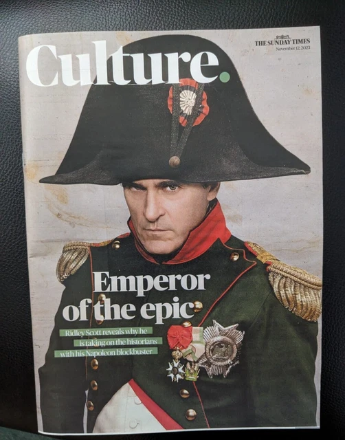 SUNDAY TIMES CULTURE MAGAZINE Ridley Scott.Timothy Spall. EMERALD ...