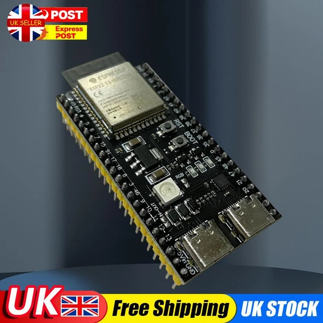 Esp32 Esp32 S3esp32 C3 Esp32 Development Board Dual Type C Esp32 C3 Devkitm 1 £1090 Picclick Uk