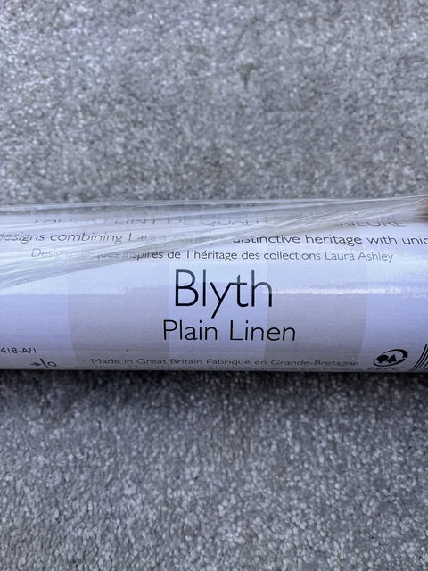 LAURA ASHLEY BLYTH Plain Linen Wallpaper Batch No. W079418-A/1 £10.77 ...