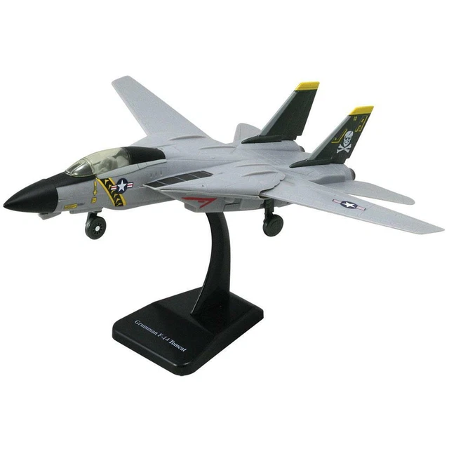 SMITHSONIAN INAIR E-Z Build Model Kit - F-14 Tomcat Jolly Roger - 1:72 ...