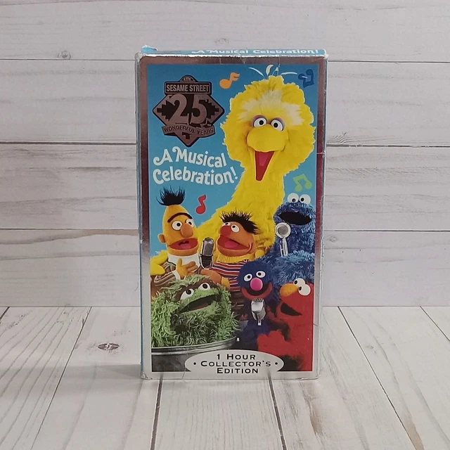 SESAME STREETS 25TH Birthday: A Musical Celebration VHS Tape 1993 TV ...