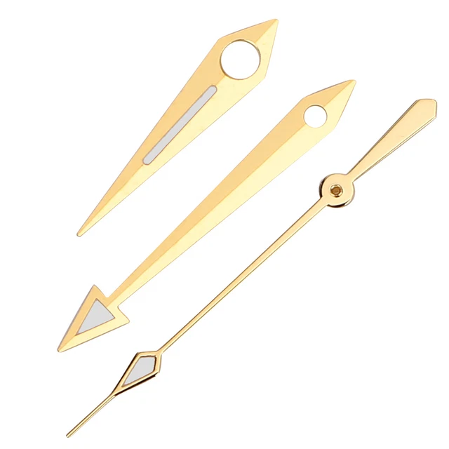 (GOLD)MEN WATCH HOUR Minute Second Hands Watch Needles Fit For ETA2824 ...