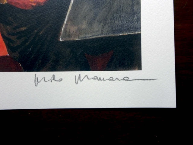 MILO MANARA - "Tribute to Modigliani" Original and full signed - P.A ...