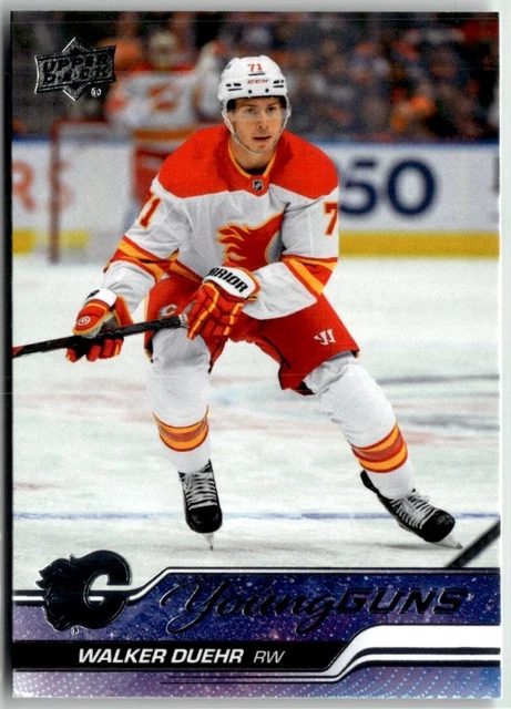 2023-24 UD SERIES 2 Walker Duehr Young Guns Rookie Rc Hockey Card # 475 ...