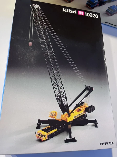 KIBRI 10356 H0 Gottwald Kran auf Reisen Fricke Schmidbauer 1:87 Neu ...