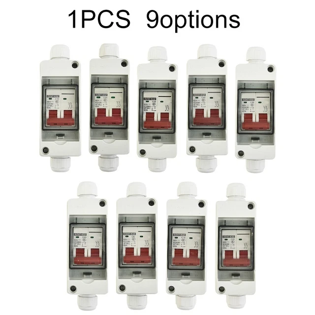 SOLAR PHOTOVOLTAICS BATTERY PV Combiner Box DC Switch Miniature Circuit ...