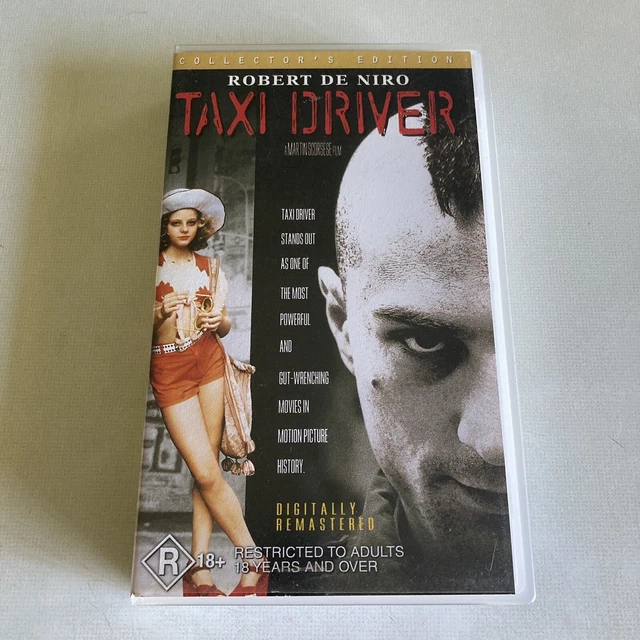 TAXI DRIVER 1976 VHS Classic Crime Drama Digitally Remastered Martin Scorcese £8.14 - PicClick UK
