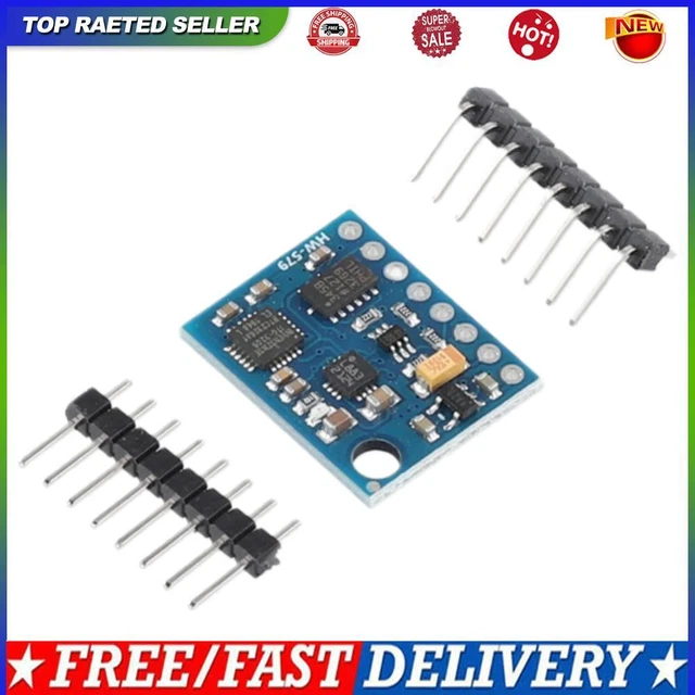 HMC5883L ITG3205 ADXL345 IMU Sensor Module Board IIC Transmission for ...