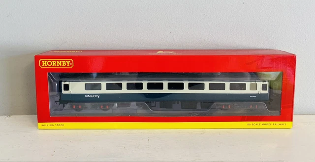 HORNBY R4610A BR Intercity Mk2E Open Standard Coach (with lights) £59. ...