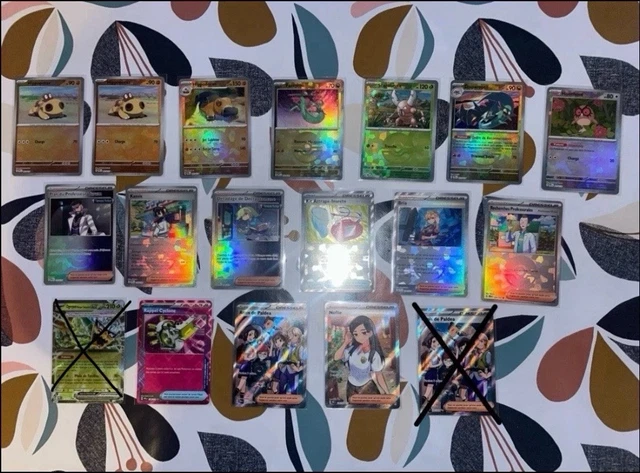 CARTE POKÉMON - Lot De 16 ultras Rare Série Ev8.5 FR NM EUR 65,00 - PicClick FR