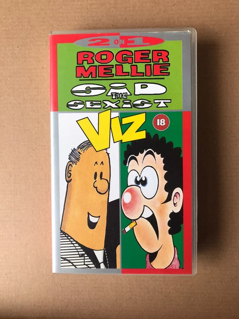 VIZ VHS ROGER Mellie £2.50 - PicClick UK