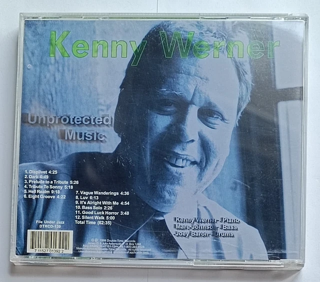 KENNY WERNER UNPROTECTED Music Cd Marc Johnson Joey Baron EUR 14,49 - PicClick FR