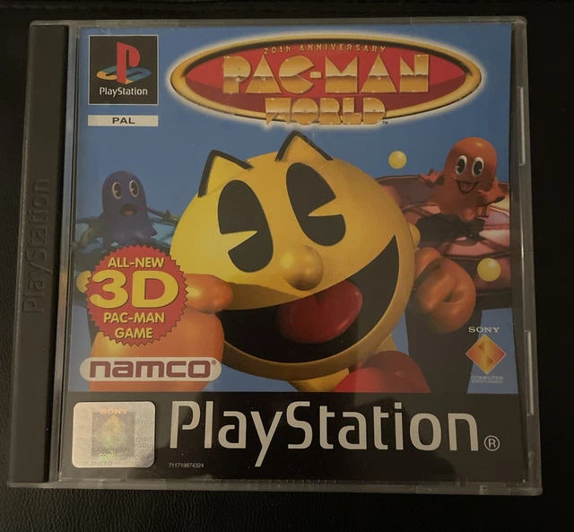 PS1 PLAYSTATION PAC-MAN World Game £23.00 - PicClick UK