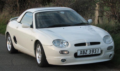 NEW ROVER MGF / MG-F Trophy Front Spoiler with Fog Lamp Holes - Made to ...