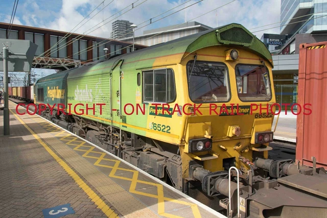 UK RAILWAY PHOTOGRAPH Of Class 66 66522. Rm66-1144 £1.70 - PicClick UK